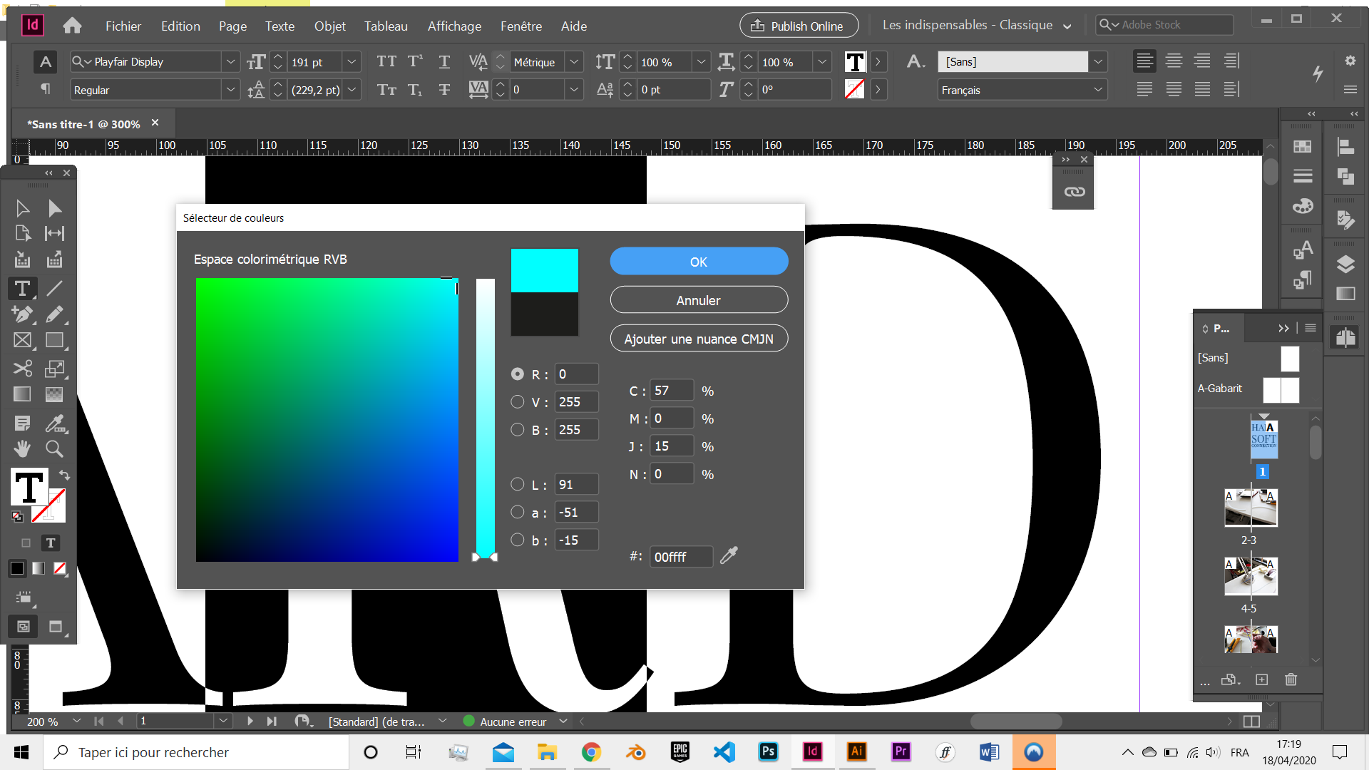Solved: limitated color palet in InDesign - Adobe Product Community ...