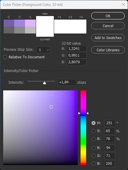 New 32-bit Color Picker in Photoshop Public Beta! - Adobe Product ...
