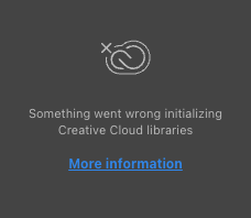 Something went wrong initializing Creative Cloud L... - Adobe Product ...