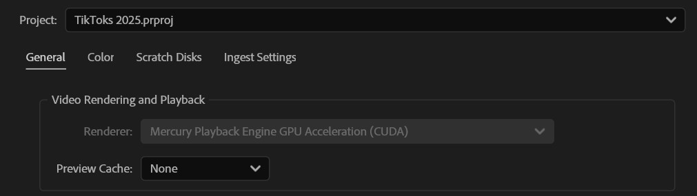 Solved: Premiere Pro 25.2: Hardware encoding greyed out / ... - Adobe ...