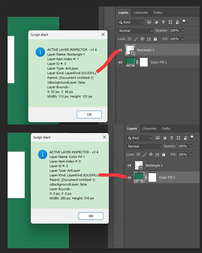 Solved: The kind of color fill layers and shape layers is ... - Adobe ...