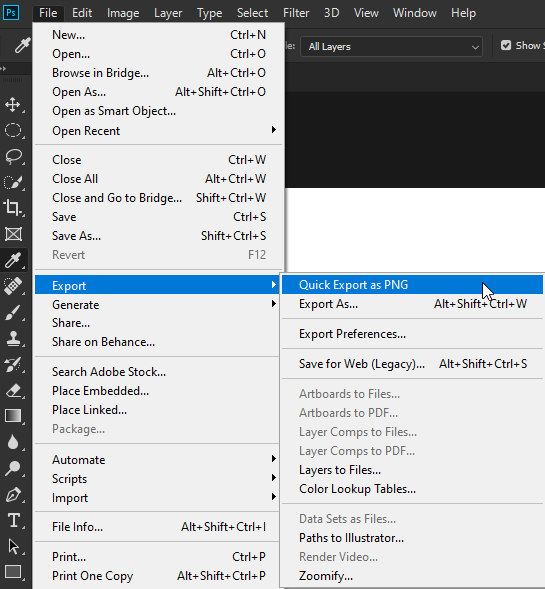 Export As - Adobe Community - 10603350