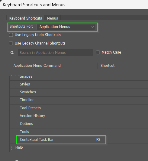 contextual taskbar issues - Adobe Community - 15327646