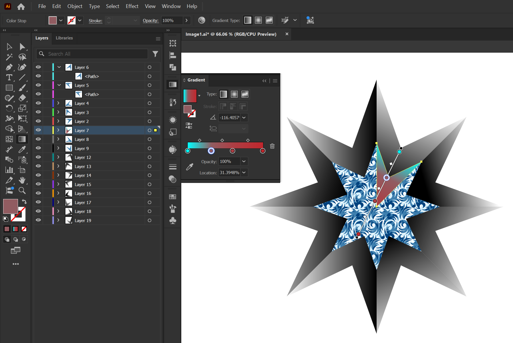 Copy & Paste Gradient to Image - Adobe Product Community - 15332432
