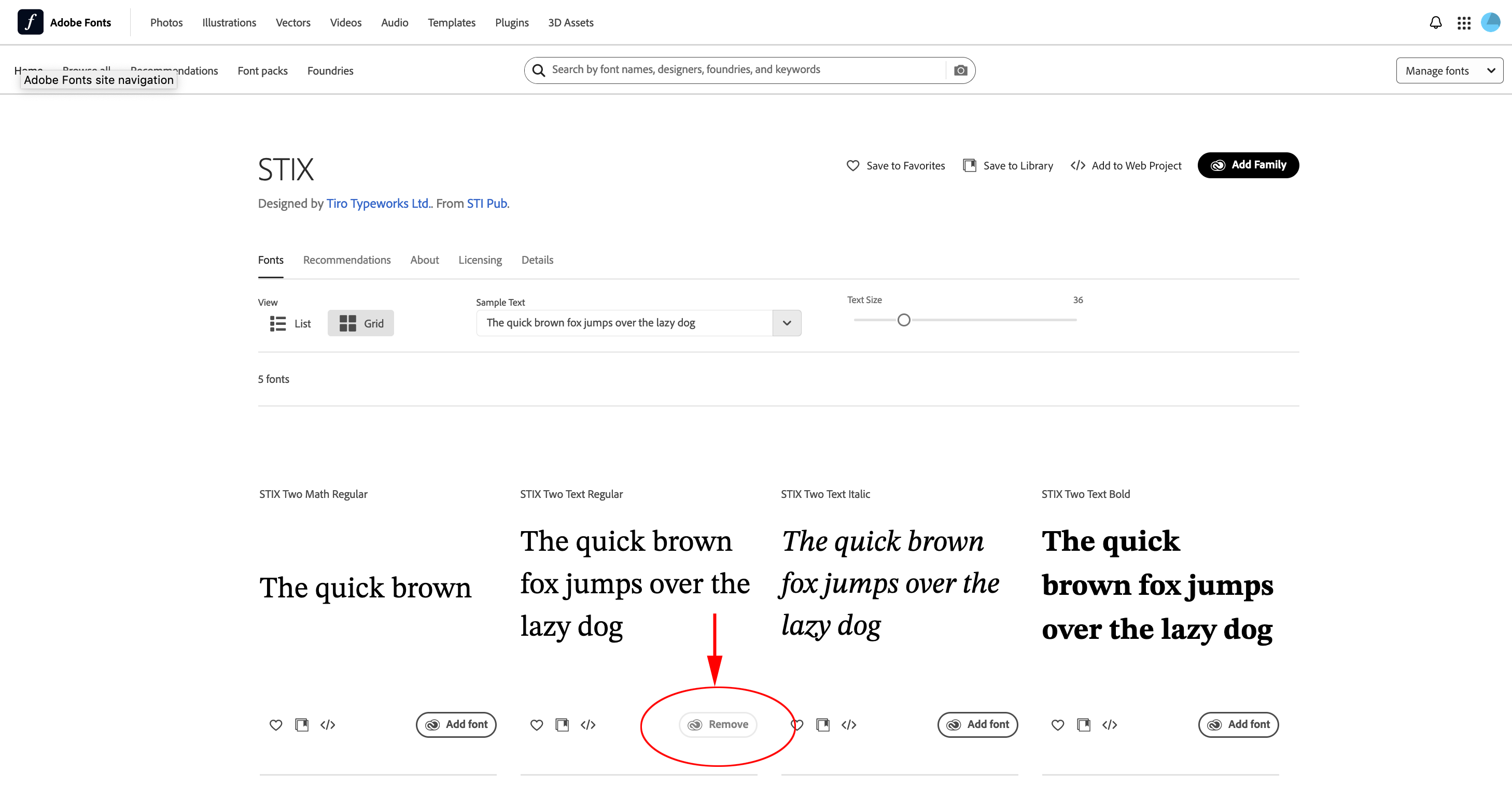 STIX two text font activation issue because of sup... - Adobe Product ...