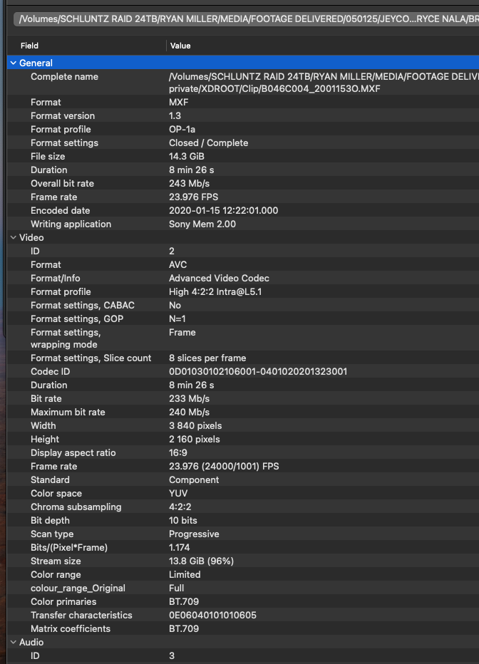 Generative extend not working on REC 709 Clip - Adobe Product Community - 15325391