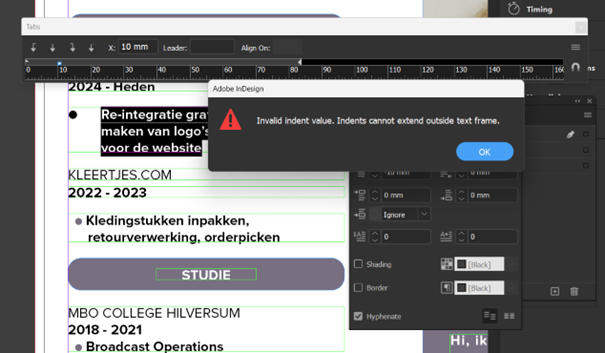 Solved: Make hanging indent Indesign - Adobe Product Community - 15334629