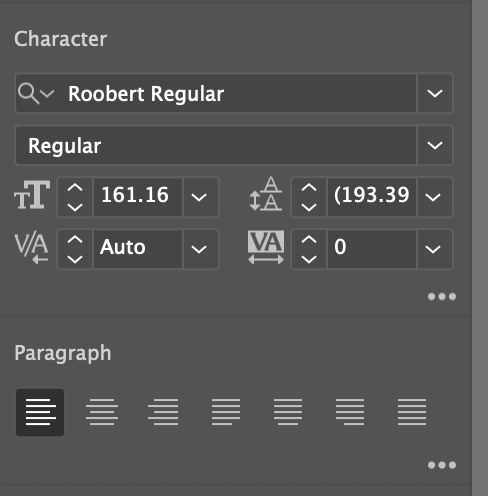 Solved: I always wonder why the character window disappear... - Adobe Product Community - 15336554