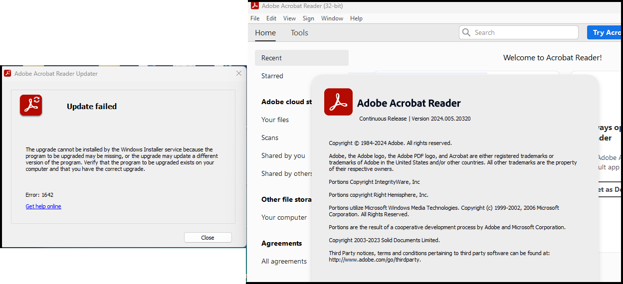 Adobe Acrobat Reader 32-Bit (Continuous) - Update... - Adobe Product ...