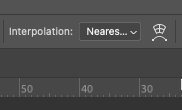 How to change image interpolation setting default ... - Adobe Product ...