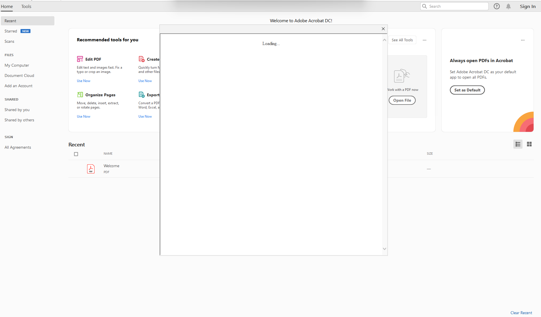 Stuck on Loading screen after install - Adobe Product Community - 15357795