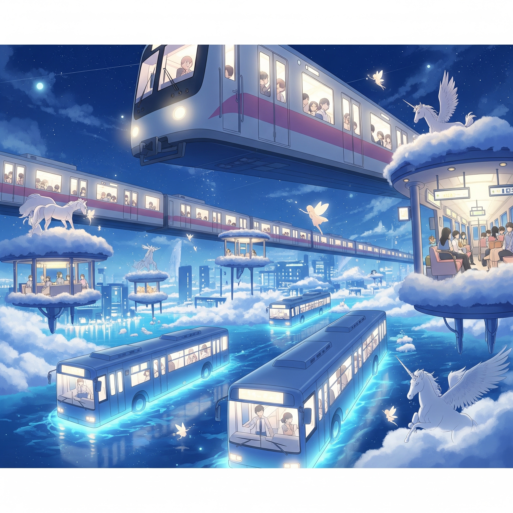 Weekly Challenge- ‌‌‌‌ ‌‌🚄🚀 Dreamlike Public Tr... - Page 2 - Adobe ...