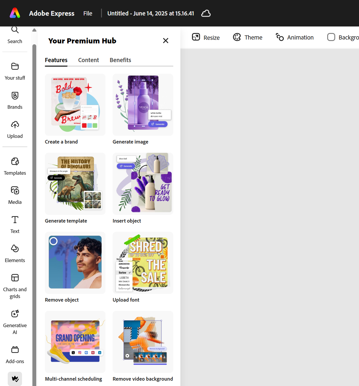 Ai features not available for my premuim account i... - Adobe Product ...
