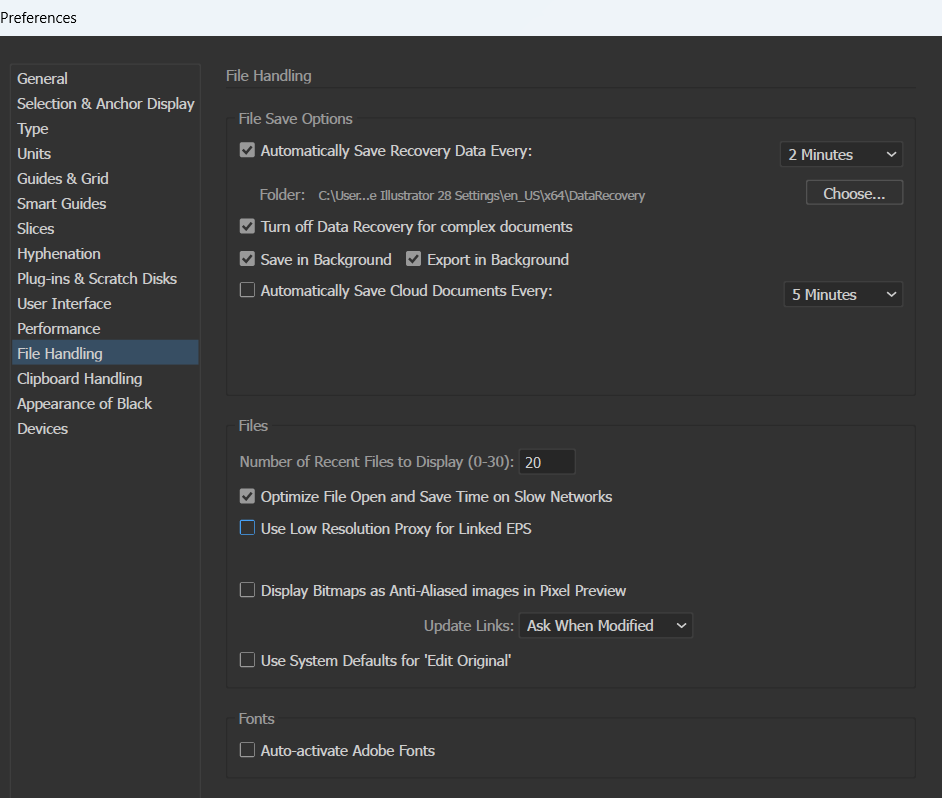 Solved: Save As Dialogue not appearing in Adobe Illustrato... - Adobe Product Community - 15375730