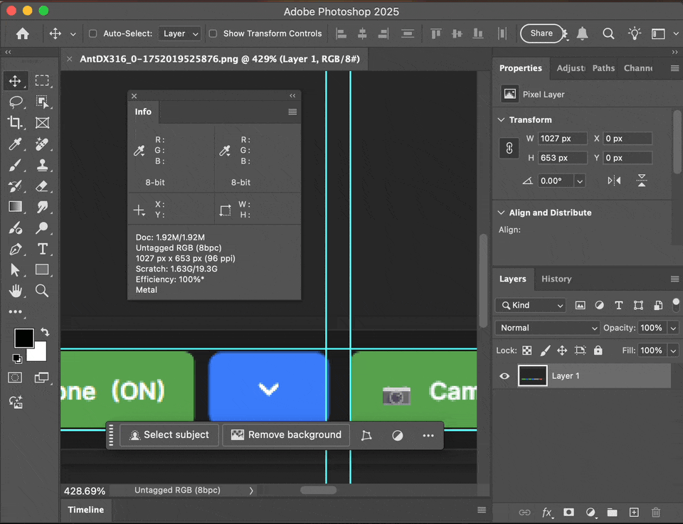 Solved: How do you get 2 measurements with ruler? - Adobe Product ...