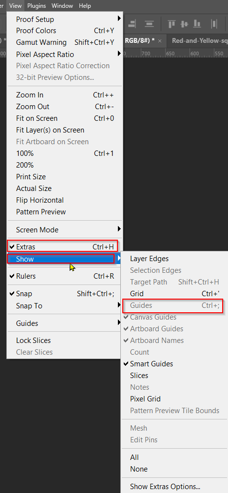 Solved: ruler guides disappear when i drag them - Adobe Product ...