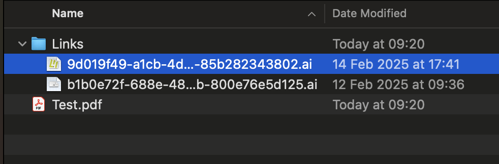 Solved: CC libraries is changing link file names when pack... - Adobe ...