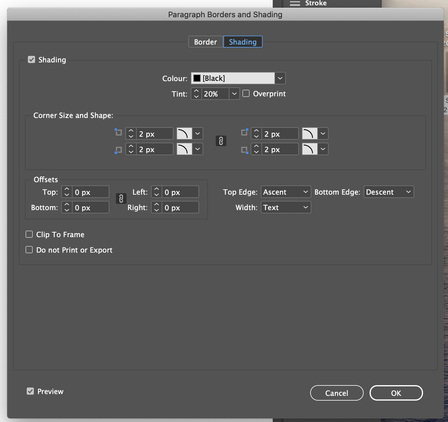 Solved: Paragraph shading - Adobe Product Community - 11073916