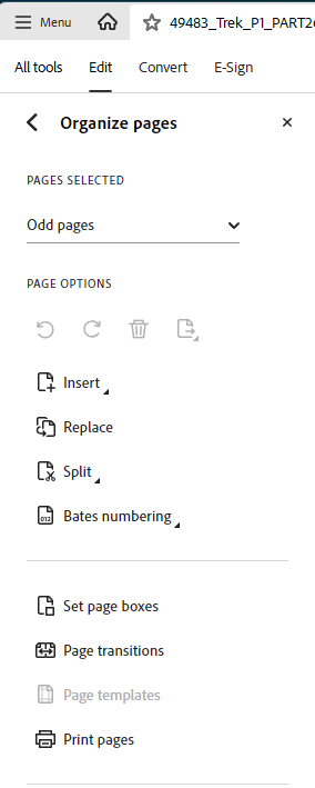 Acrobat Pro 'page rotation' stopped functioning re... - Adobe Product ...