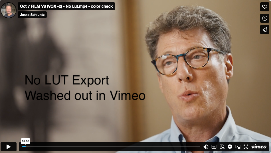 QT Gamma Compensation LUT confusion - Adobe Product Community - 15438156