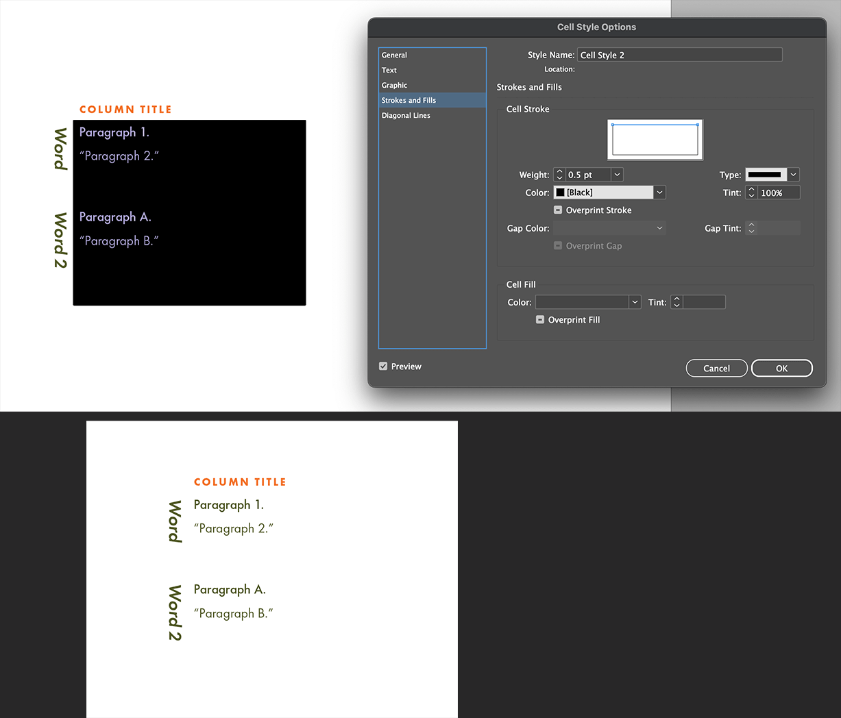 Solved: How to Fix Table Strokes Not Showing in InDesign - Adobe ...