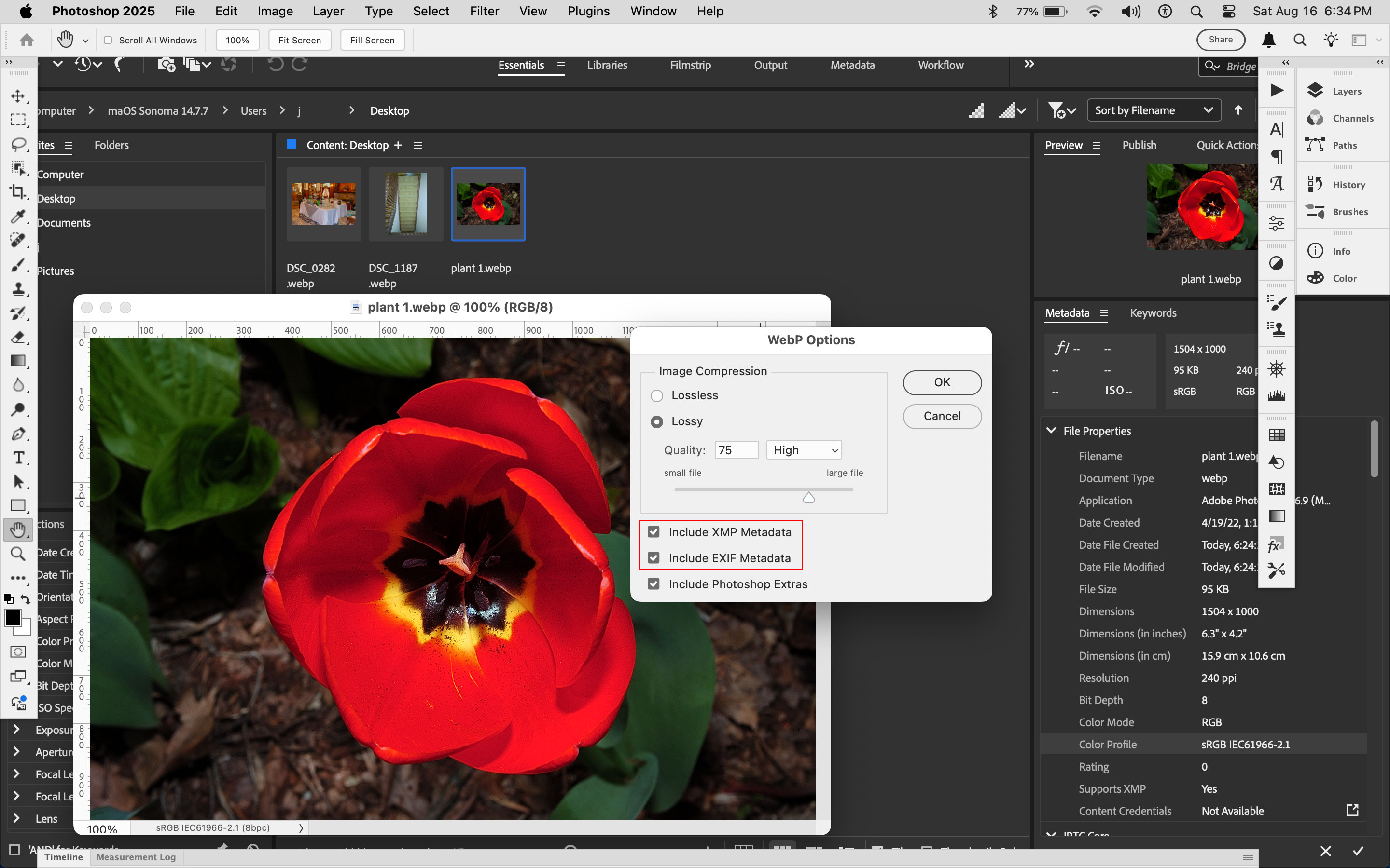 P: Bridge does not recognize embedded color profil... - Adobe Product ...
