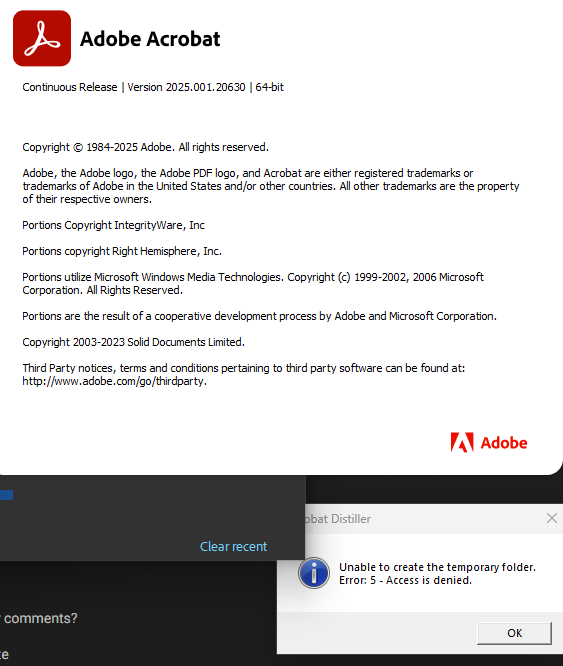 Solved: Distiller error after - Adobe Product Community - 15318992