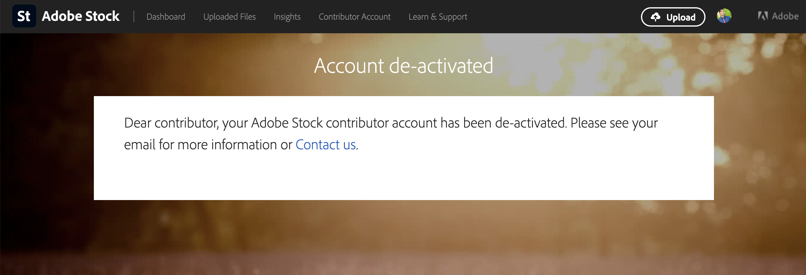 Solved: Terminated/Deactivated Contributor Accounts [MERGE... - Adobe Product Community - 15467878