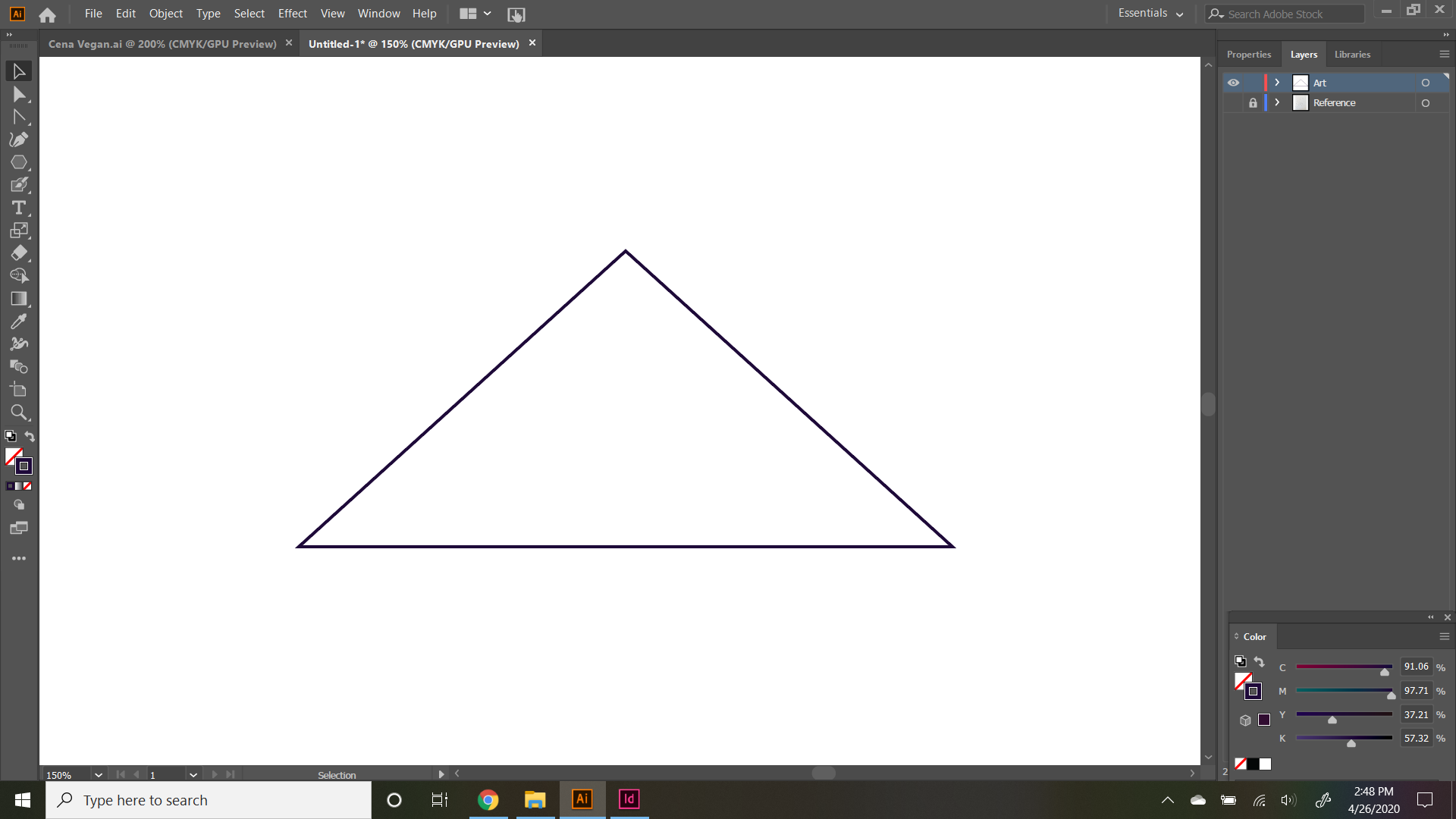 Solved: How to make a curved shape proportionate on both s... - Adobe ...