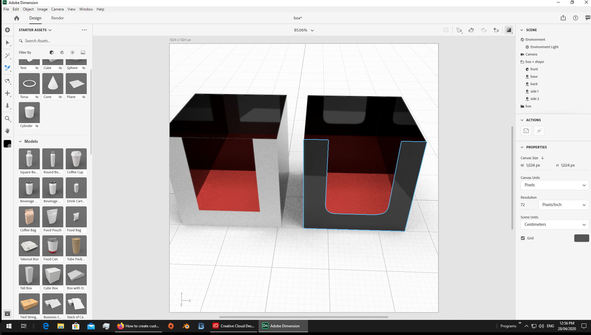 Solved: How to create custom 3D Model and Import as OBJ - Adobe Product ...