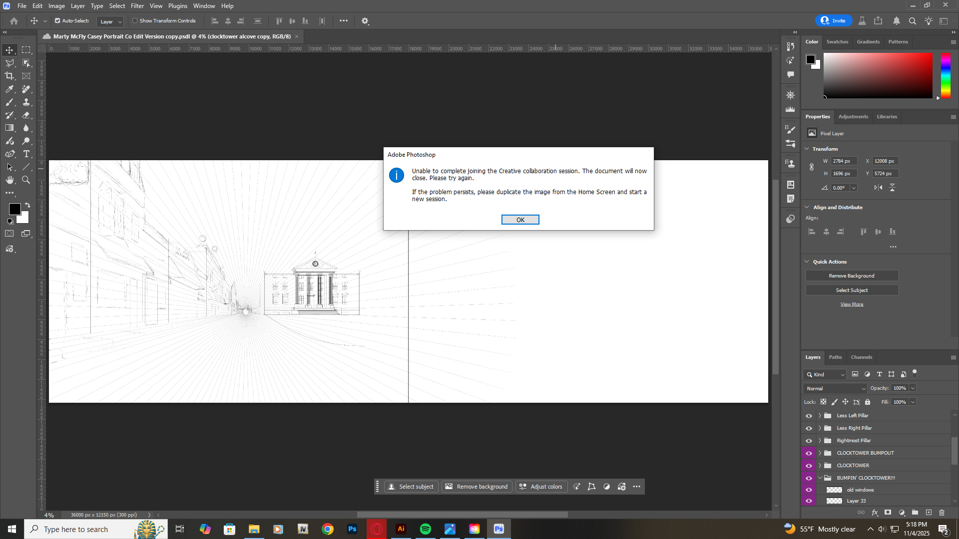 "Unable to join the creative collaboration session... - Adobe Product ...