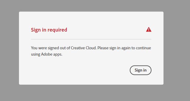 Adobe Pro sign in loop and crash - Adobe Product Community - 15579138
