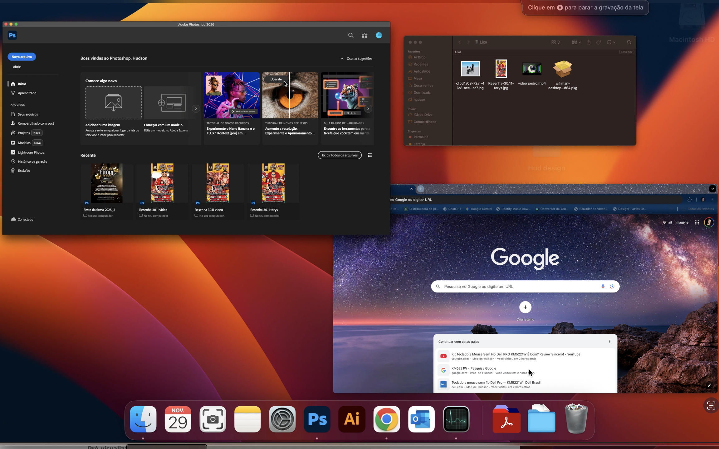 Lentidão na função mission control no mac somente ... - Adobe Product ...