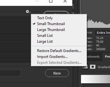 Photoshop 2020 Gradient Editor presets - Adobe Product Community - 11093402