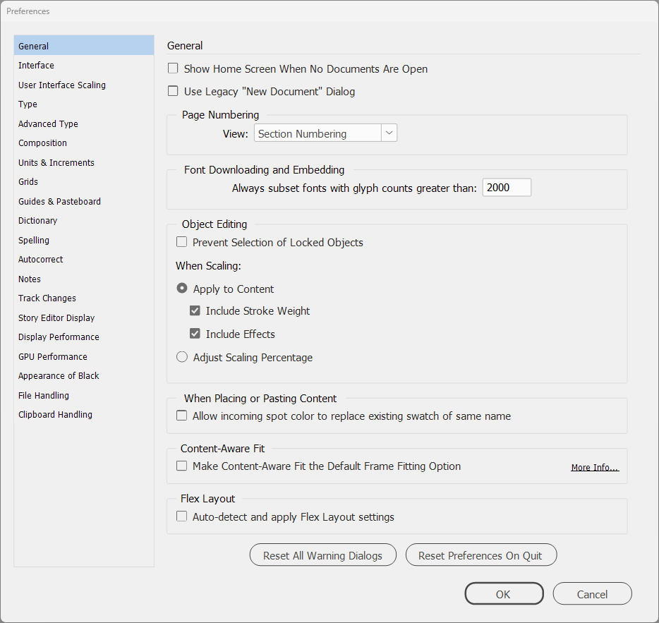 Solved: InDesign Workspace Not Saving and Missing Preferen... - Page 2 ...