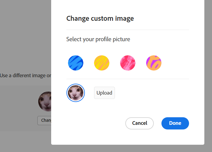 Solved: Does GIF work for profile picture??? - Adobe Product Community ...