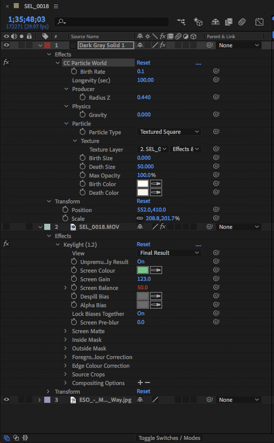 Solved: AE Particle World sharpness problem - Adobe Community - 11100127