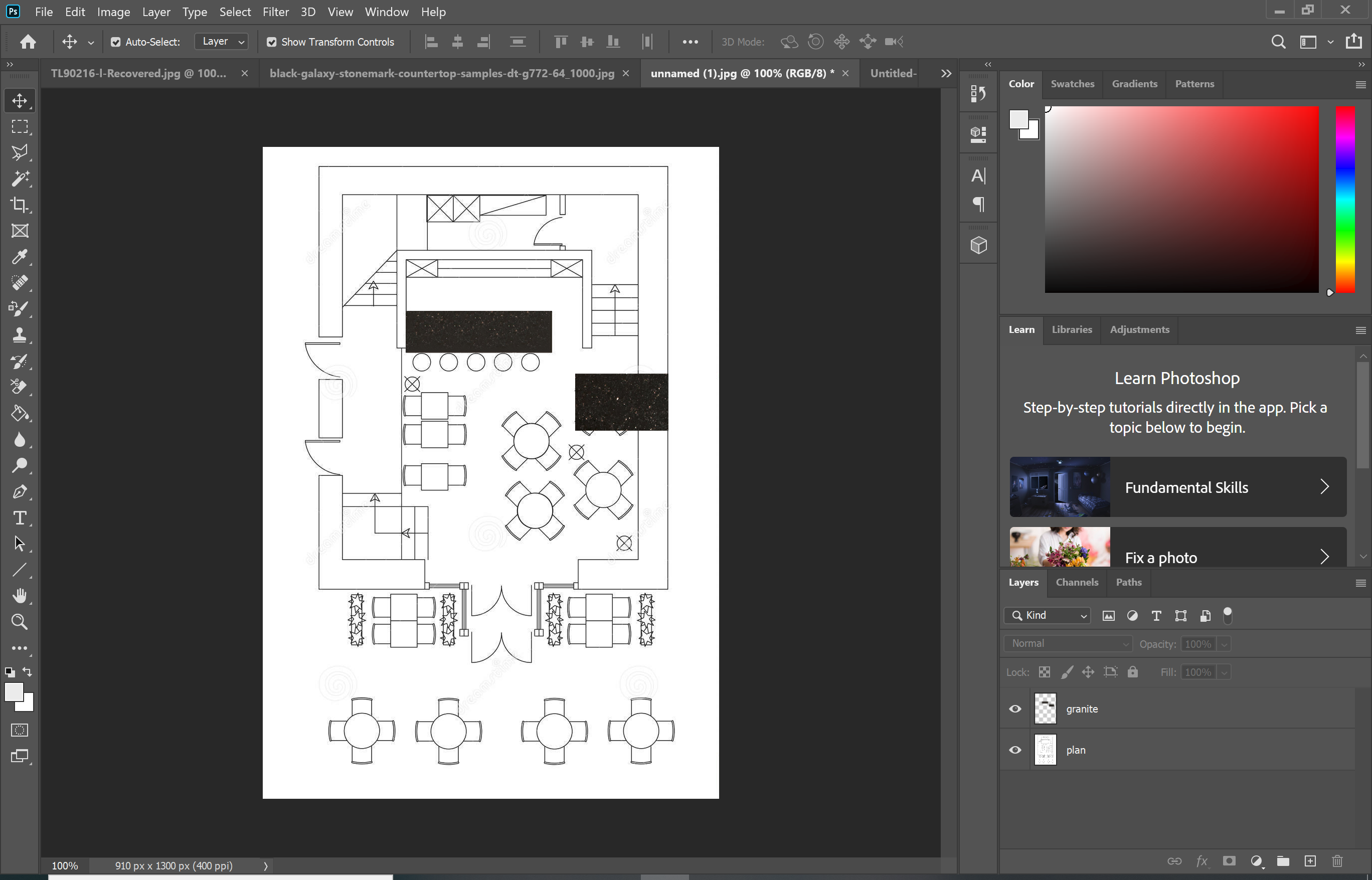 Floor plan adding textile flooring - Adobe Community - 11101315