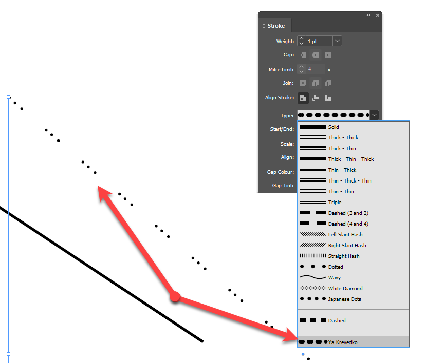 Can I make a line-tool line 'style' (InDesign) - Adobe Product ...