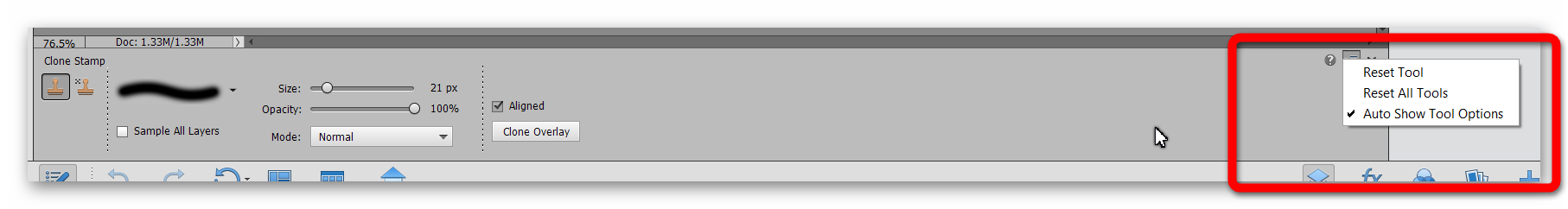 Clone stamp tool, transparency Photoshop Element... - Adobe Community ...