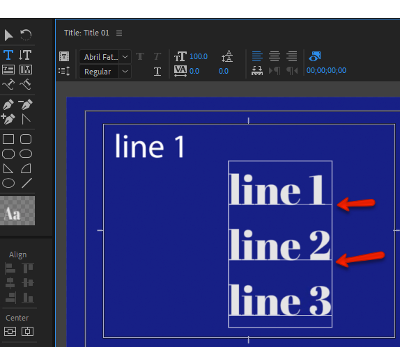 Enter key is not creating a new line using the Typ... - Adobe Community ...