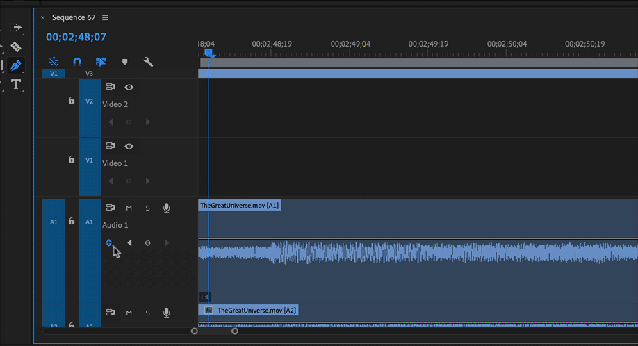 Keep audio levels when moving a clip - Adobe Community - 11113825