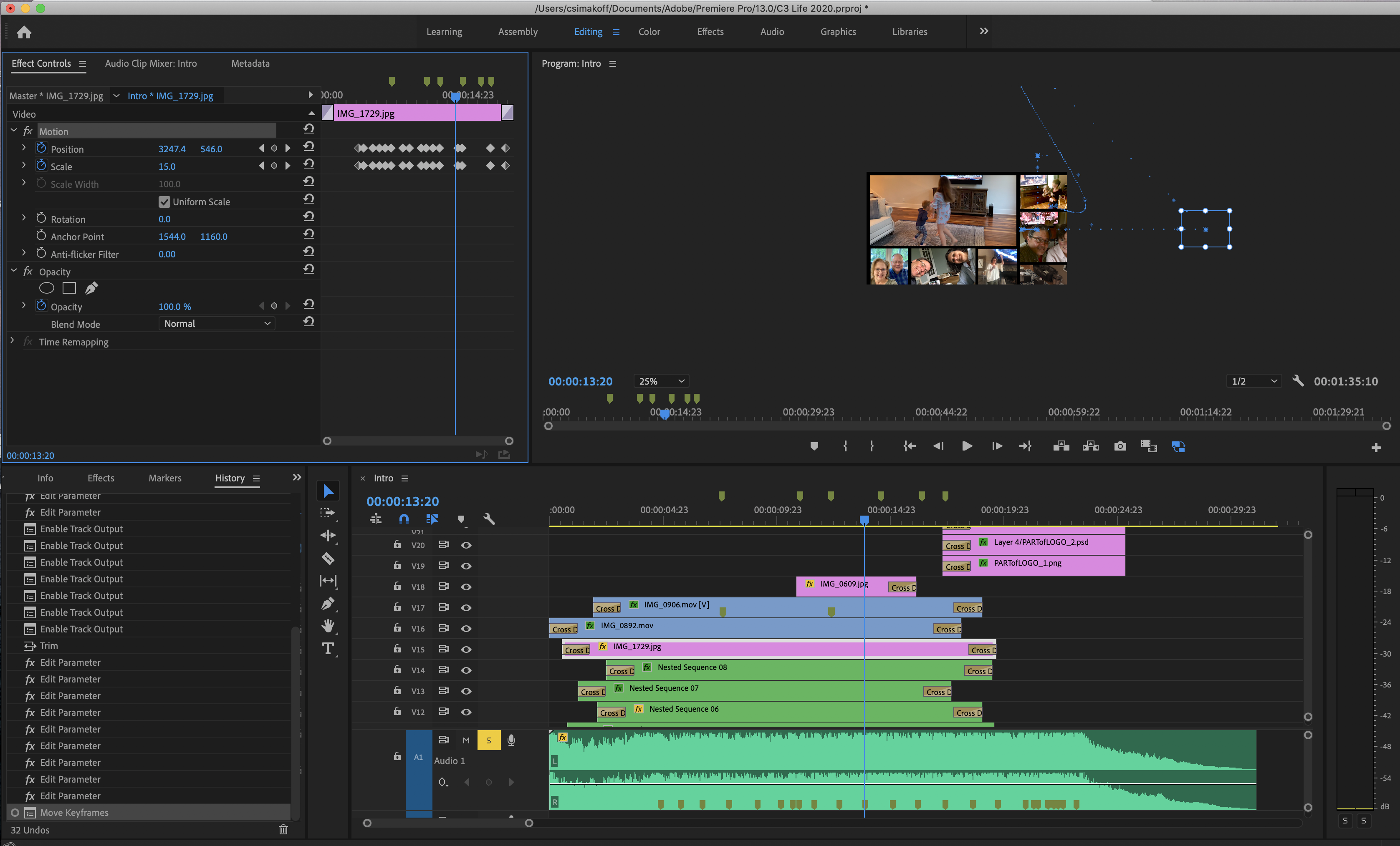 Multiple motion path visibility - Adobe Community - 11116789