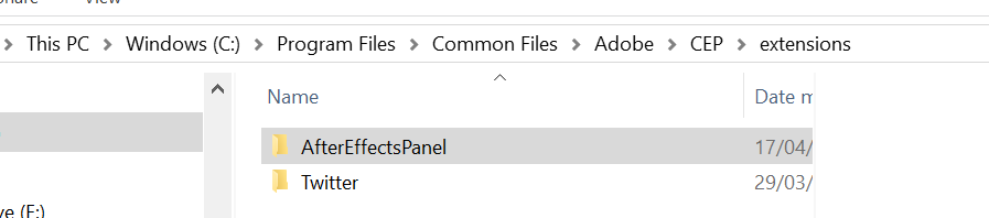 Solved: CEP Panel development, where to put CEP panel fold... - Adobe ...