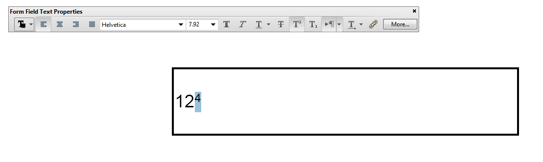 Solved: Superscript and subscript notations in dropdown fi... - Adobe ...