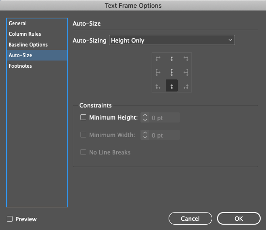 Solved: Fit to frame with vertical justification options - Adobe ...
