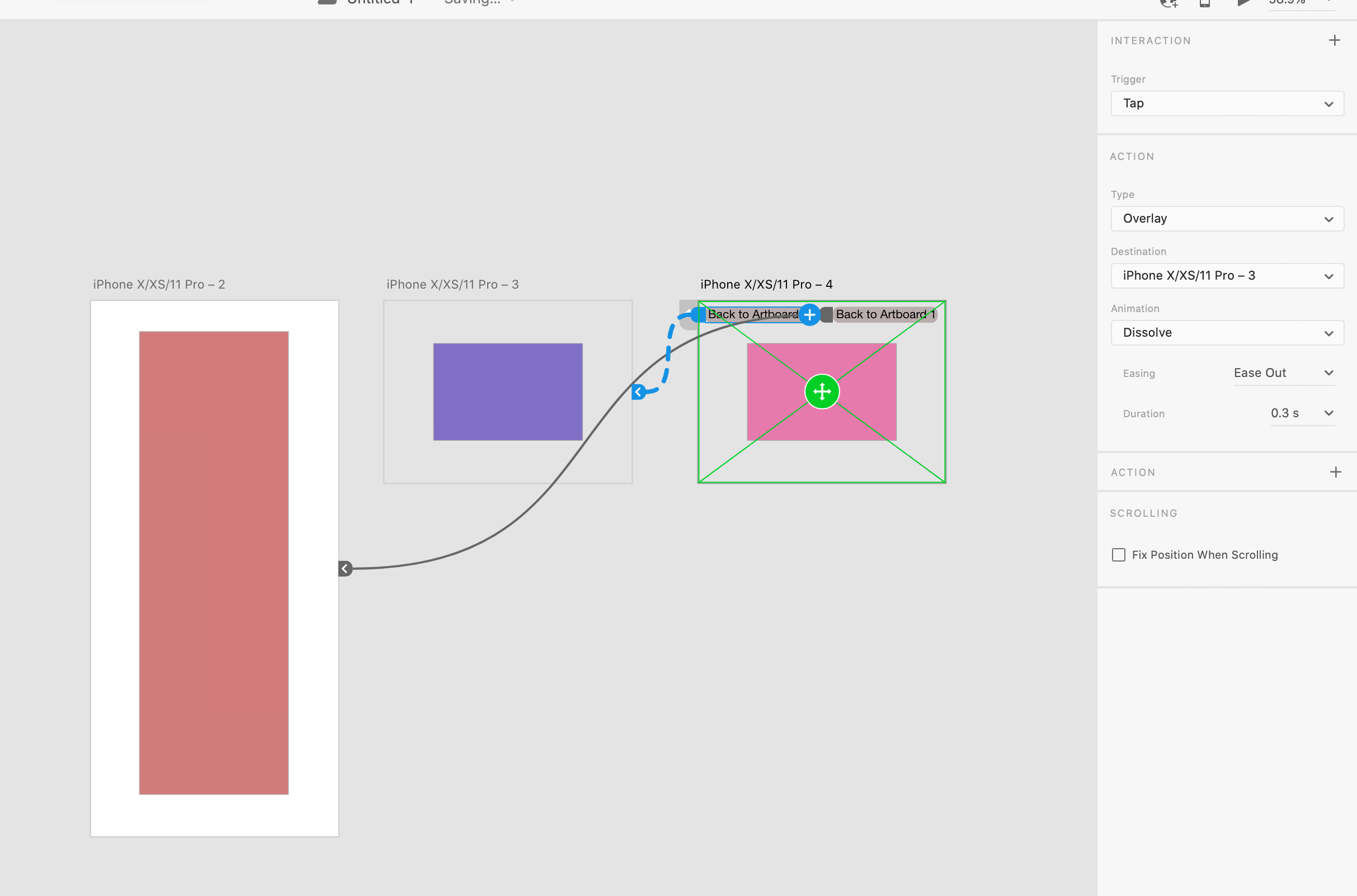 Solved: transition to third artboard - floating windows - Adobe ...
