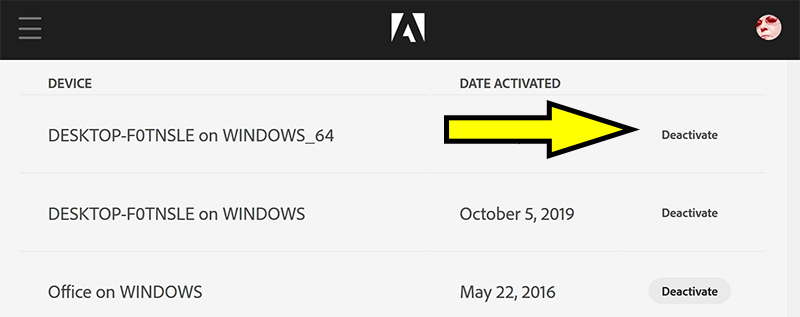 Keep getting "You have reached your activation lim... - Adobe Product ...