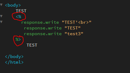 Color of the ASP code - Adobe Community - 11140814