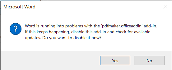 PDFMaker doesn't recognize [next record] Word mail... - Adobe Product ...